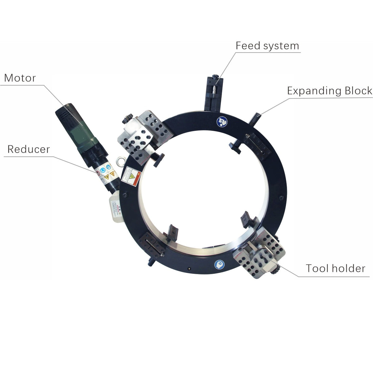 Electric Pipe Cold Cutting And Beveling Machine 14-20" – eworkmart