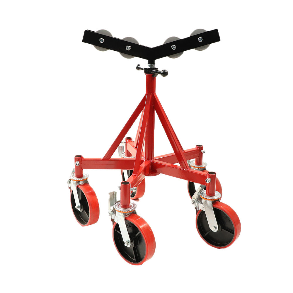 Five Legs Heavy Duty Pipe Roller Support – eworkmart